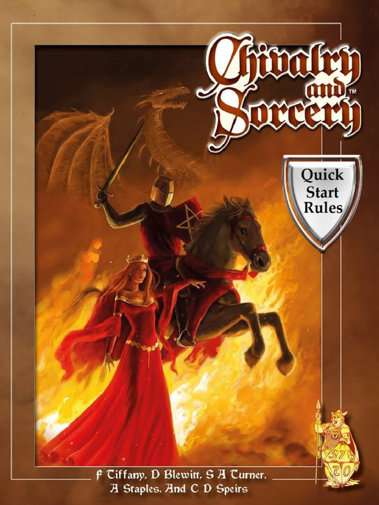 Chivalry & Sorcery 5th Edition - Quickstart Rules | PDF