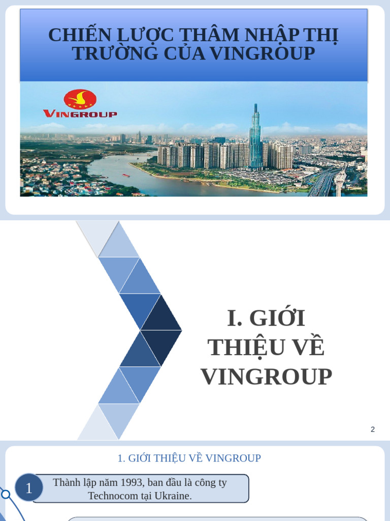 Chiến Lược Thâm Nhập Thị Trường Của Vingroup | PDF