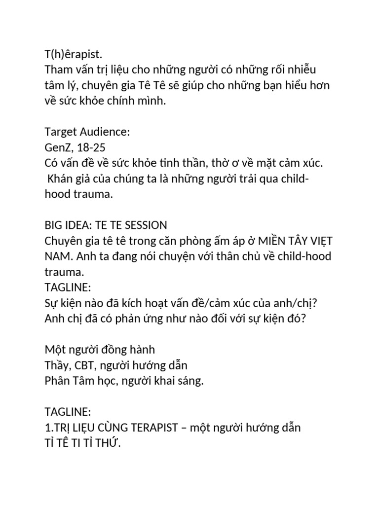 Terapist | PDF