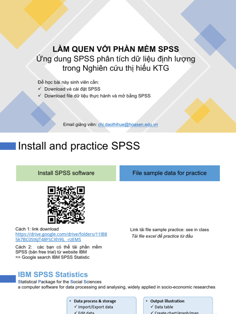 Basic Guide To SPSS | PDF
