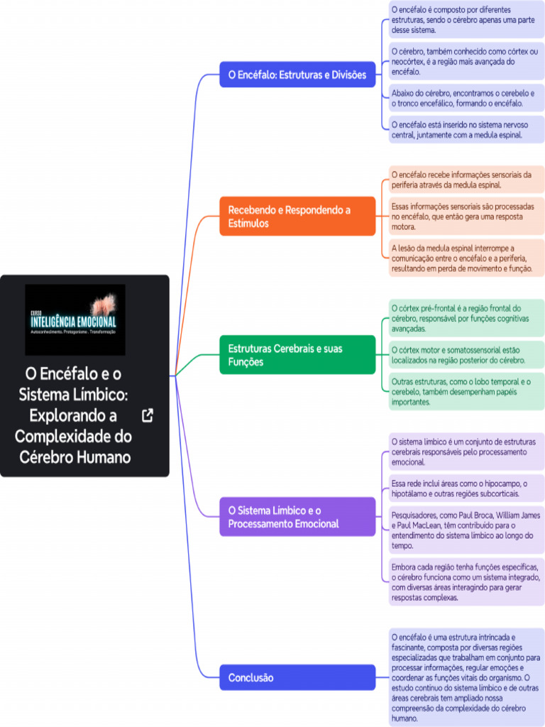 mapa-mental-aula-2 | PDF | Cérebro | Sistema límbico