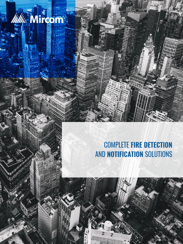 BR 190049 Mircom Fire-Detection-Notification Brochure | PDF | Computer ...