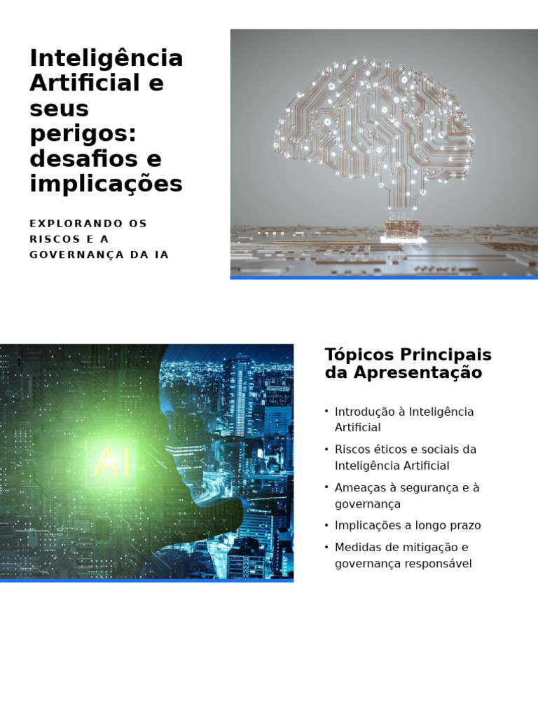 Inteligência Artificial E Seus Perigos Pdf Inteligência Artificial