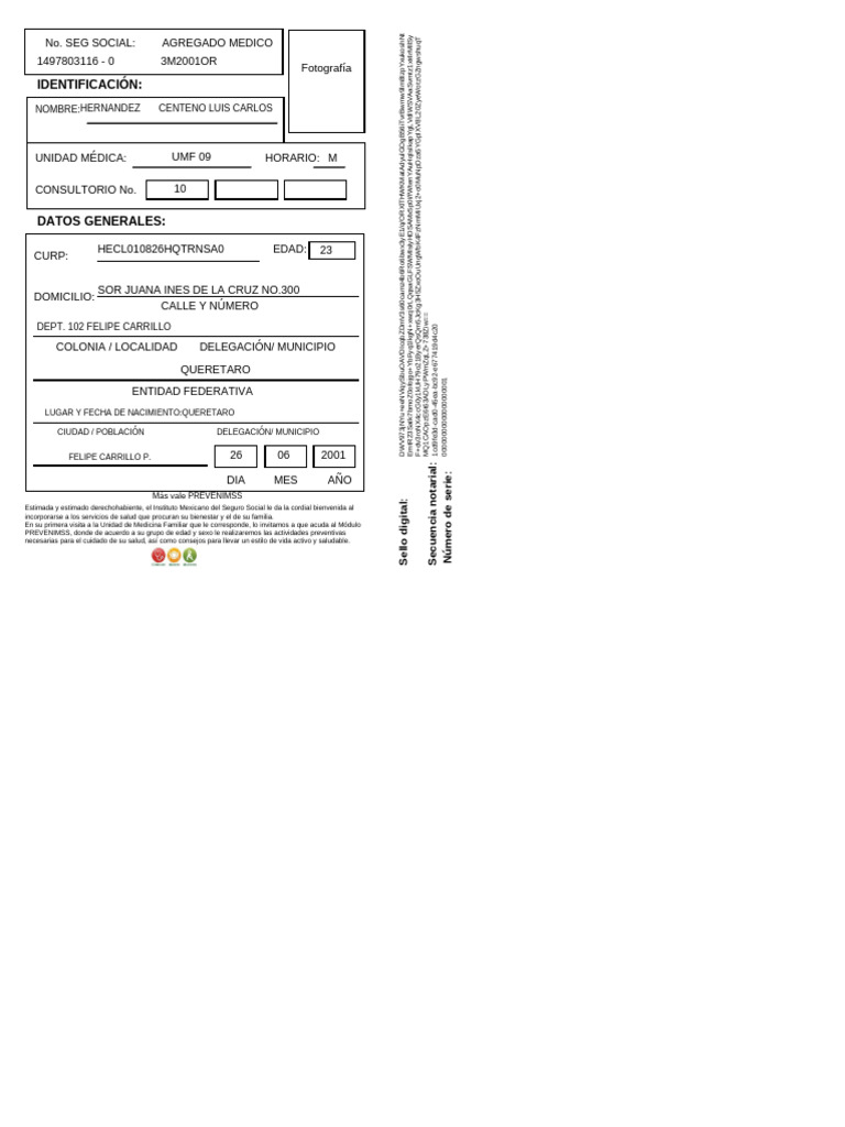 Cartilla Imss | PDF | Programas sociales | Medicina