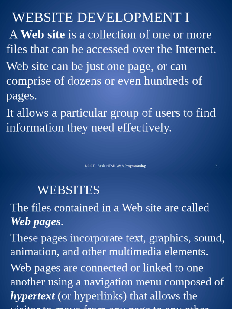 Introduction to HTML - 1 | PDF | World Wide Web | Internet & Web
