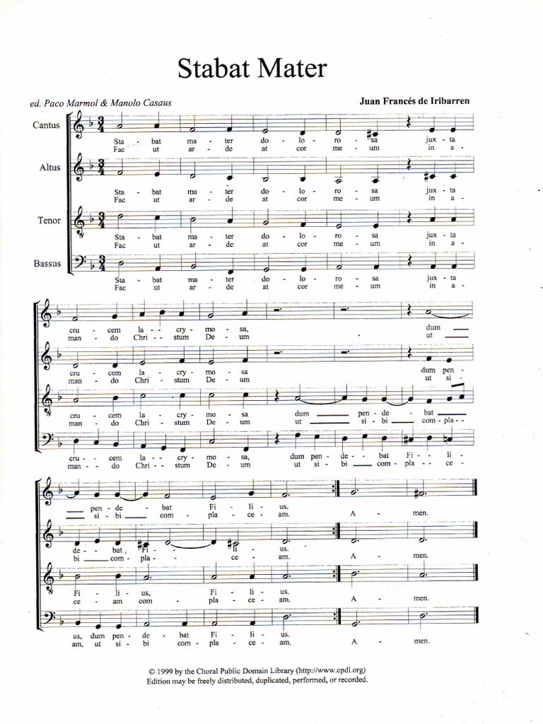 Stabat mater | PDF