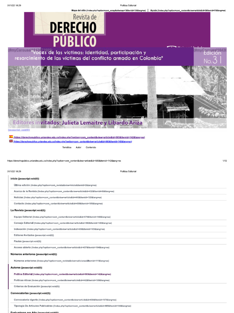 GUIA DE Estructura Formal Del Artículo | PDF