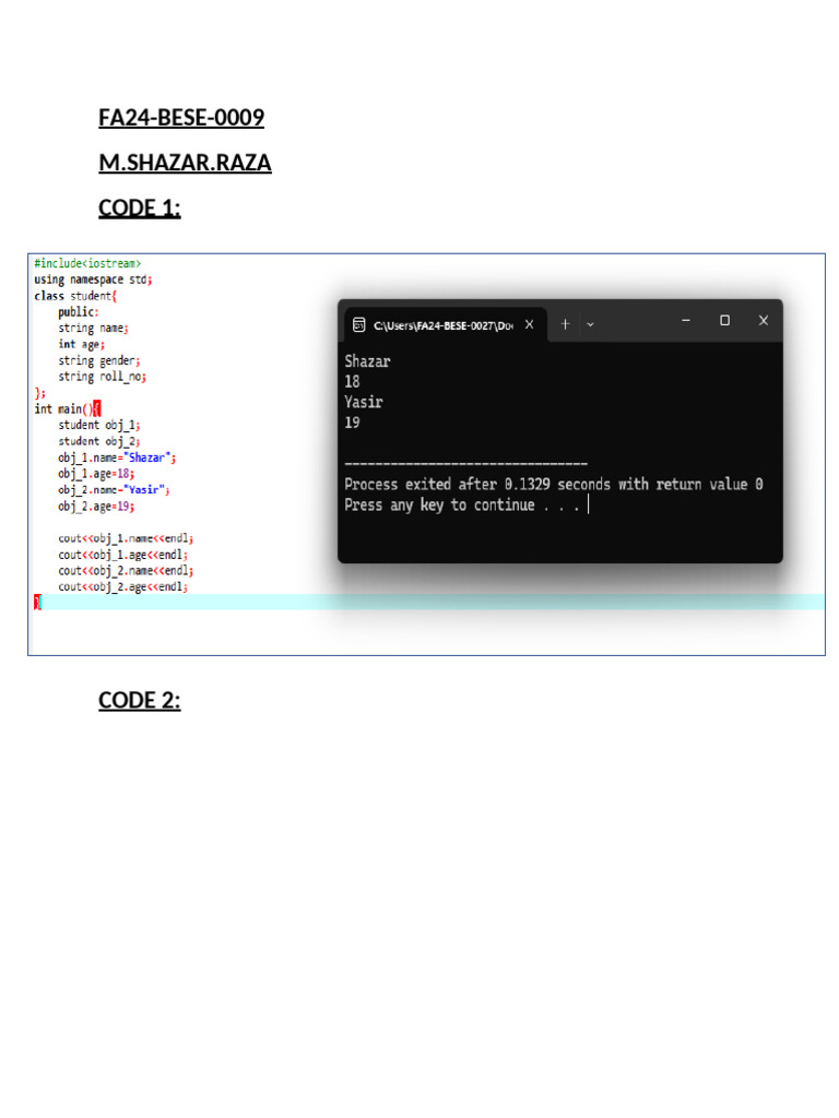 Shazar Lab 3 | PDF