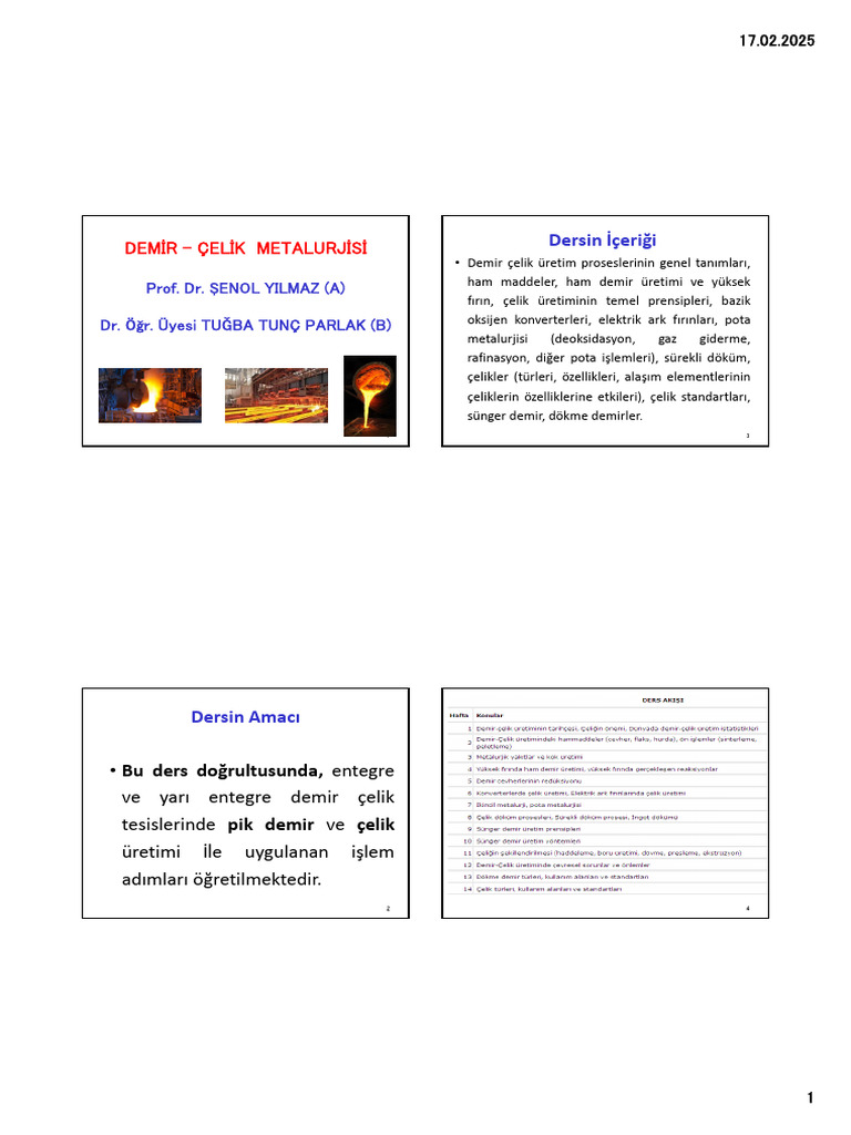 Demir Çelik | PDF