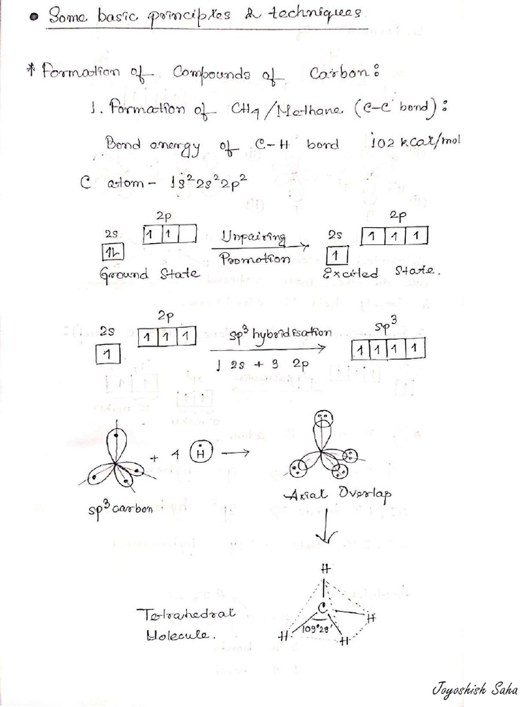 Handwritten Organic Chemistry Js | PDF | Chemical Reactions | Ester
