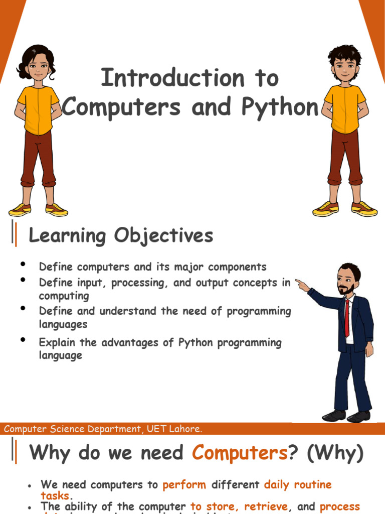 LEC-1 Intorduction to Computers and Python | PDF | Operating System | Python (Programming Language)