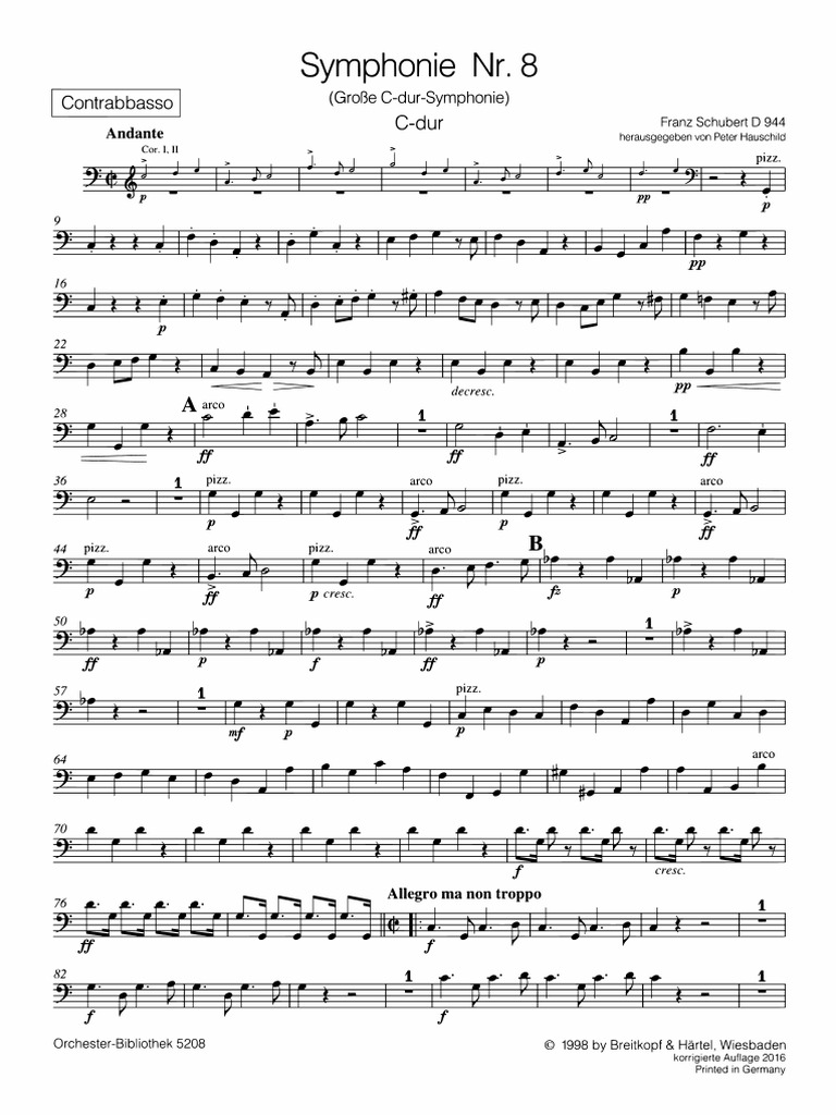 sinfonia 8 schubert | PDF