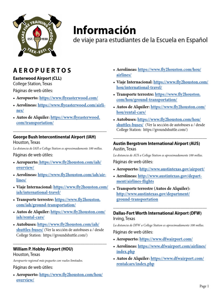 2019 FLYER-Spanish Transportation FAQ-Espanol.-XSBLpdf | PDF ...