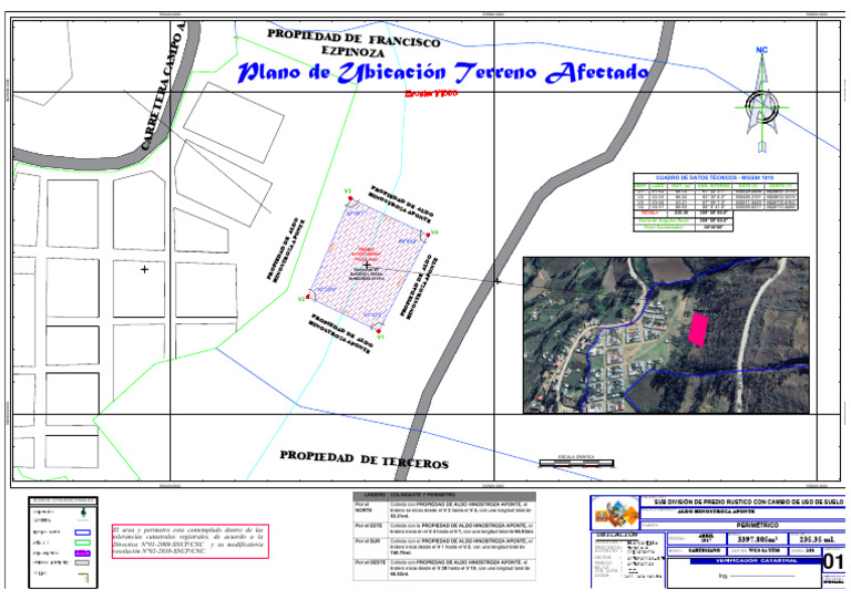 AREA AFECTADA 3-Layout1 | PDF | Geodesia | Tecnología geográfica