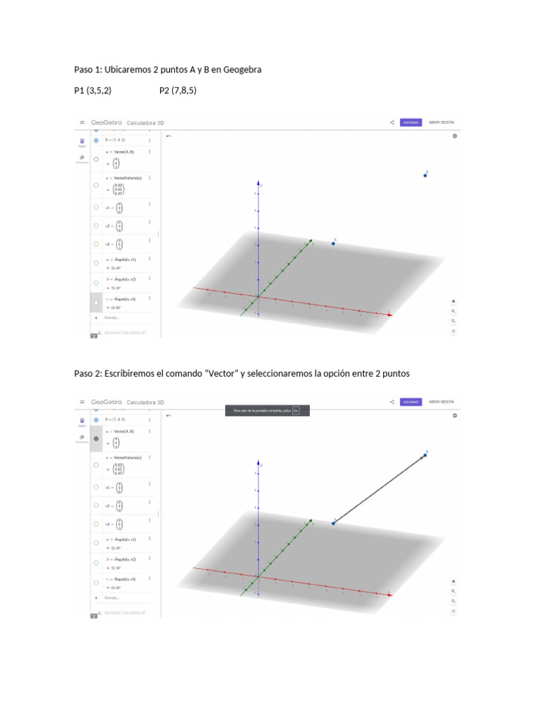 Tarea 1 Vectorial Itd (pdf.io) | PDF