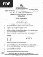 Grade 8 Ministry Exam | PDF
