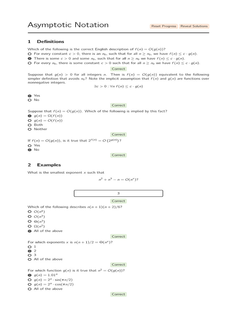 asymptotics (1) | PDF
