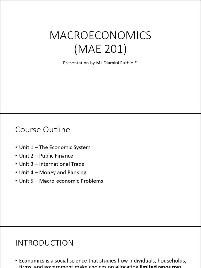 Overview of Macroeconomics Concepts | PDF | Fiscal Policy | Taxes
