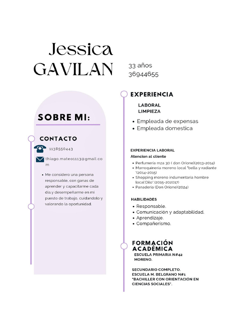 CV. Jessi | PDF