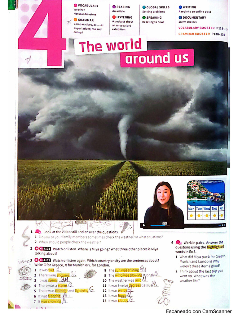 English Book Unit 4 | PDF