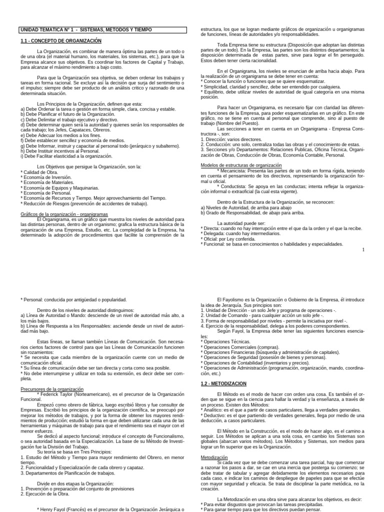 Apunte OPP2.doc · versión 1 | PDF | Planificación | Business