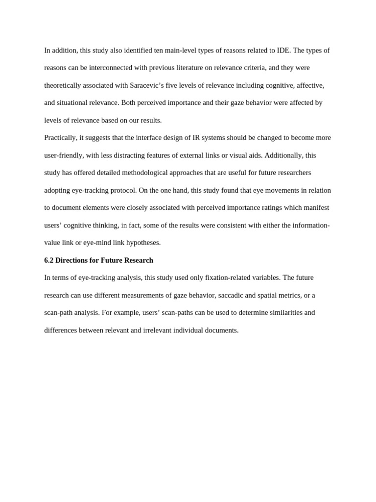 6.2 Directions For Future Research | PDF