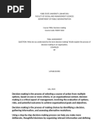 Wise Choice Process: Decision-Making Steps | PDF