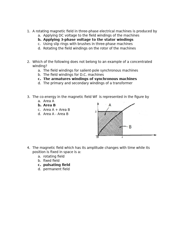 Midterm Practices ELE-3323 | PDF | Electric Motor | Electrical Engineering