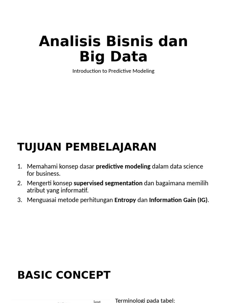 5 & 6 - Introduction To Predictive Modeling | PDF | Information Science ...