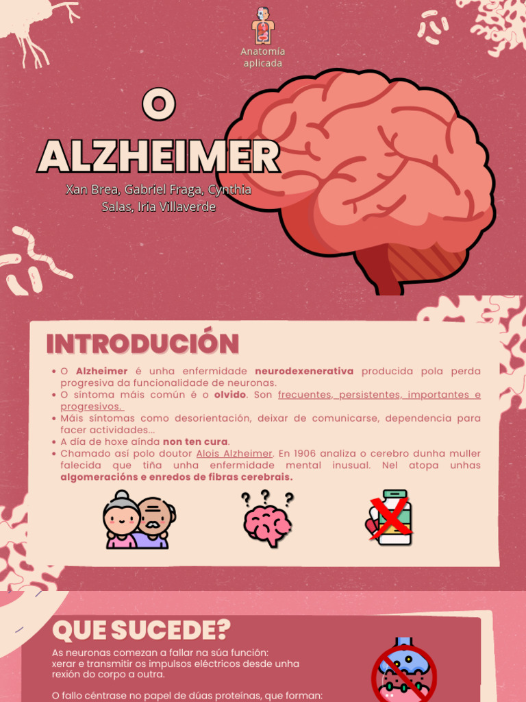 O Alzheimer, Xan Brea, Gabriel Fraga, Cynthia Salas e Iria Villaverde ...