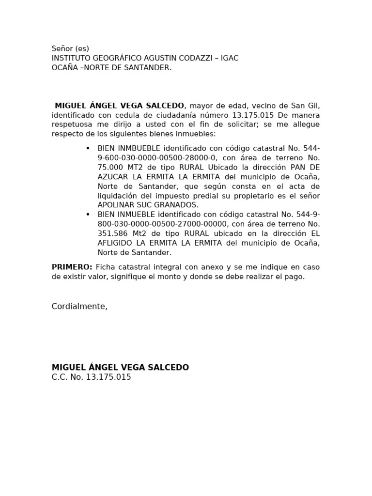 INSTITUTO AGUSTIN CODAZZI | PDF