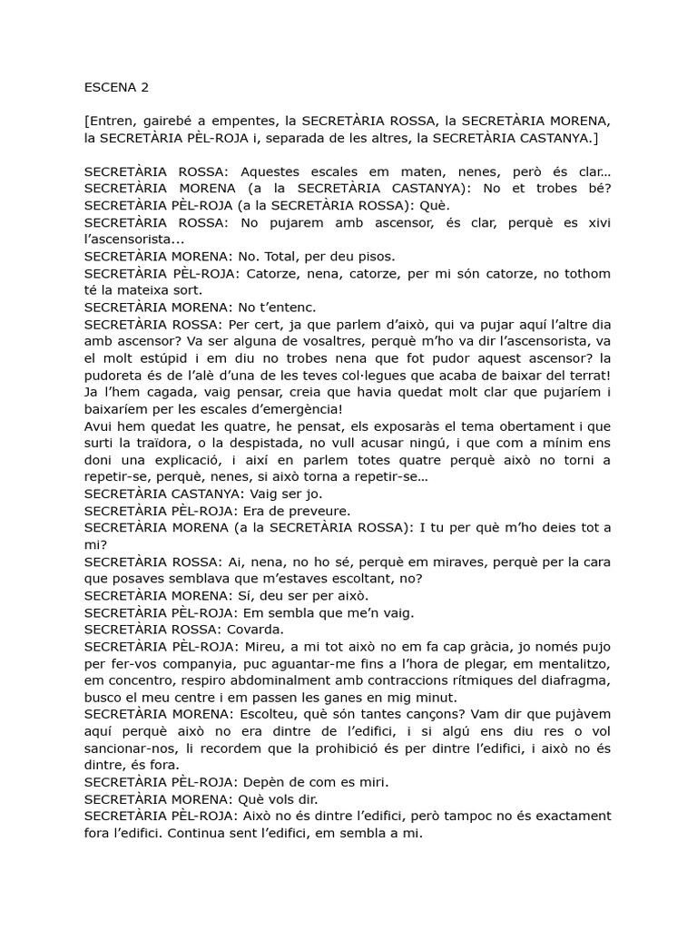 ESCENA 2 Primer Final | PDF