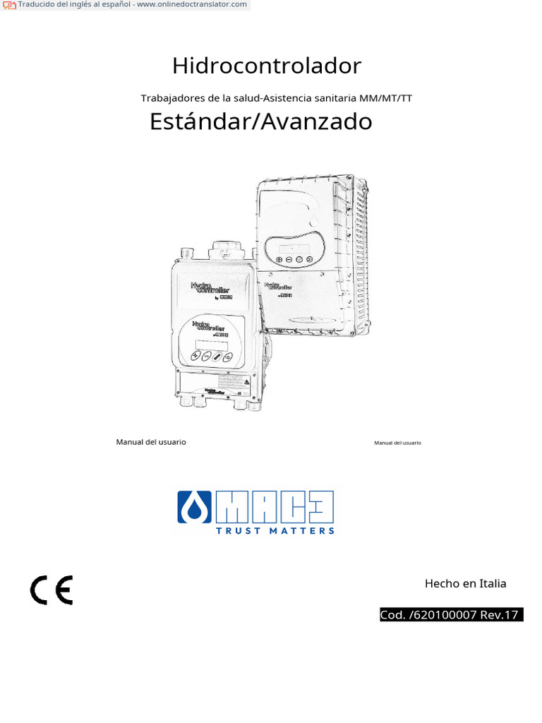 Hydrocontroller EsEng - En.es | PDF