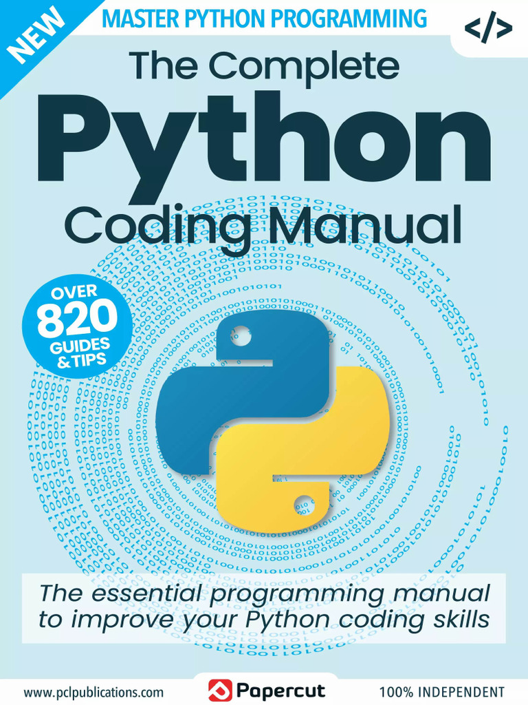 The Complete Python Coding Manual - 18th Edition, 2023 ( Etc.) (Z ...