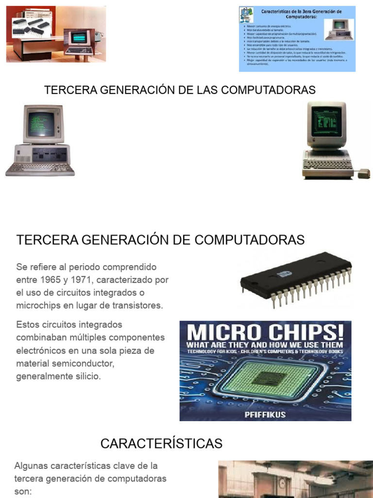 Tercera Generación de Computadoras | PDF | Circuito integrado | Ibm