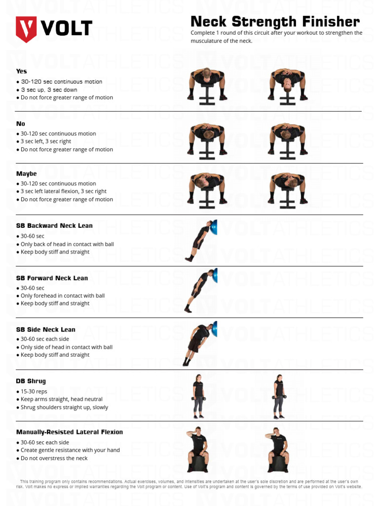 Neck Strength Finisher | PDF
