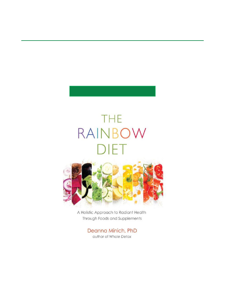 Rainbow Diet for Holistic Health | PDF