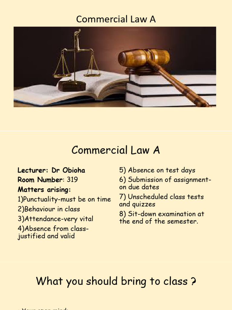 Topic 1 - Commercial Law A 2024_0f7643963b3380442c0b1a93a3672f1f | PDF ...
