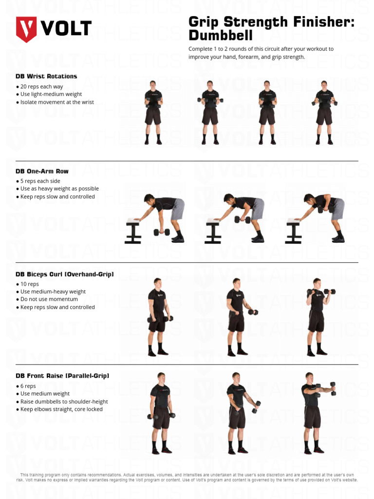 DB Grip Strength Finisher | PDF