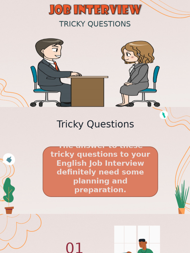 Job Interview Tricky Questions | PDF