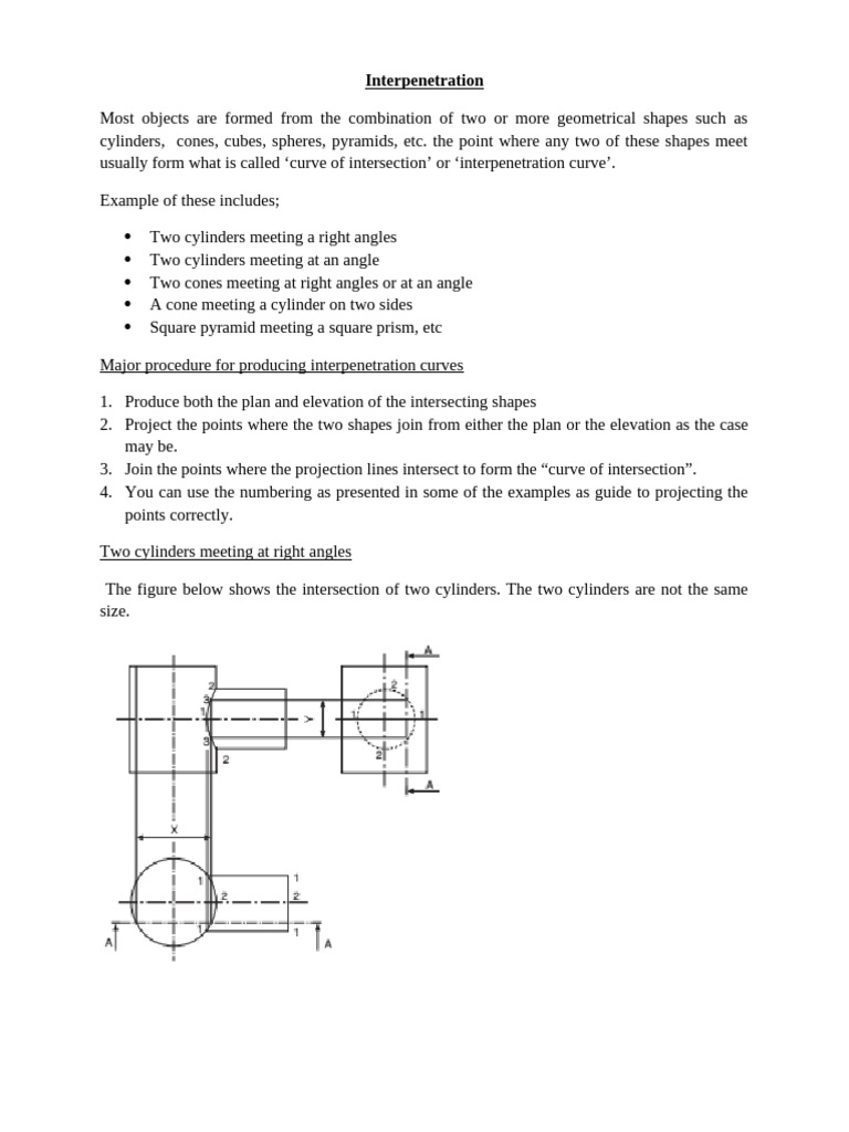 Interpenetration of Geometric Shapes | PDF