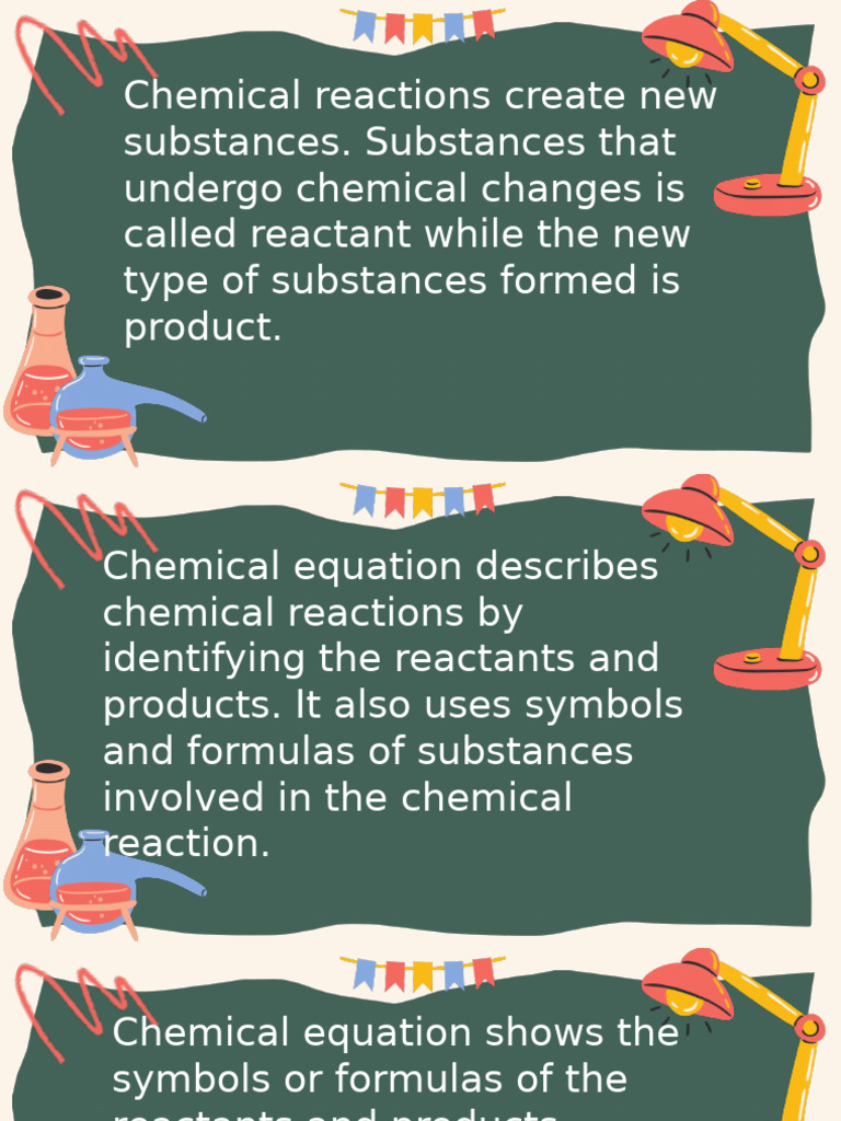 Understanding Chemical Reactions | PDF