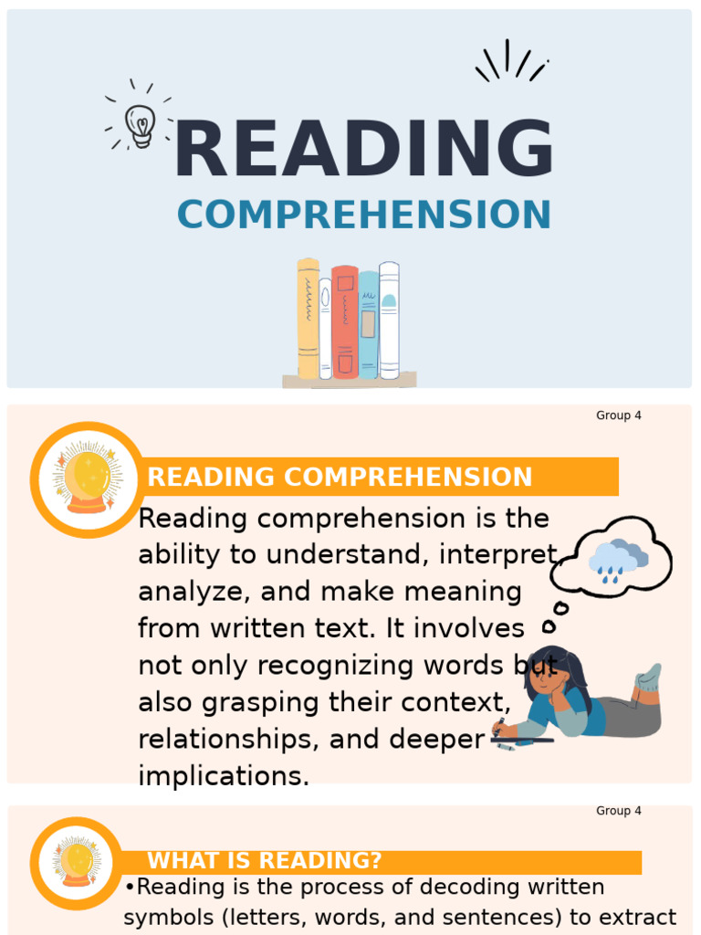 Share BSED MATH3 Group 4 Demonstrator | PDF | Reading Comprehension | Speed Reading