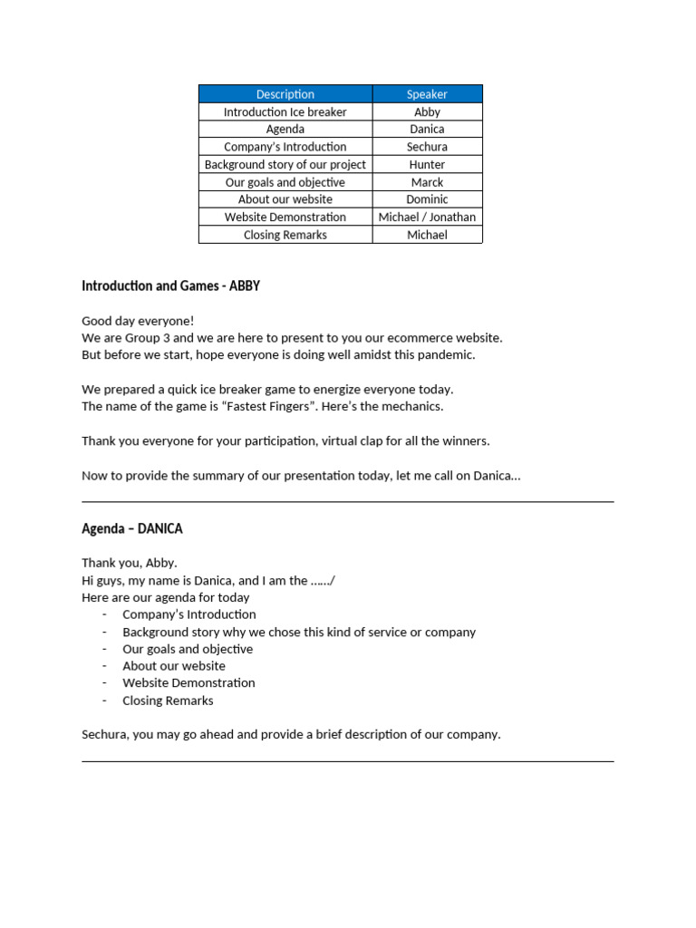 Group 3 Final Project Script | PDF | Computing | Information Technology