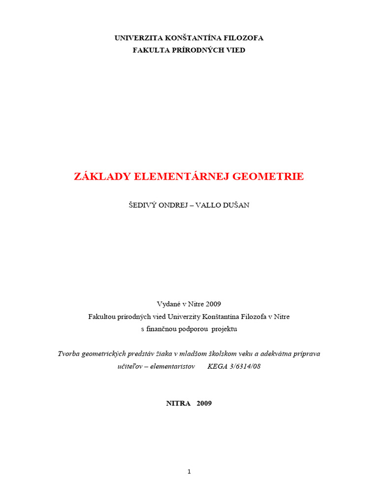 Geometria Planimetria Stereometria | PDF