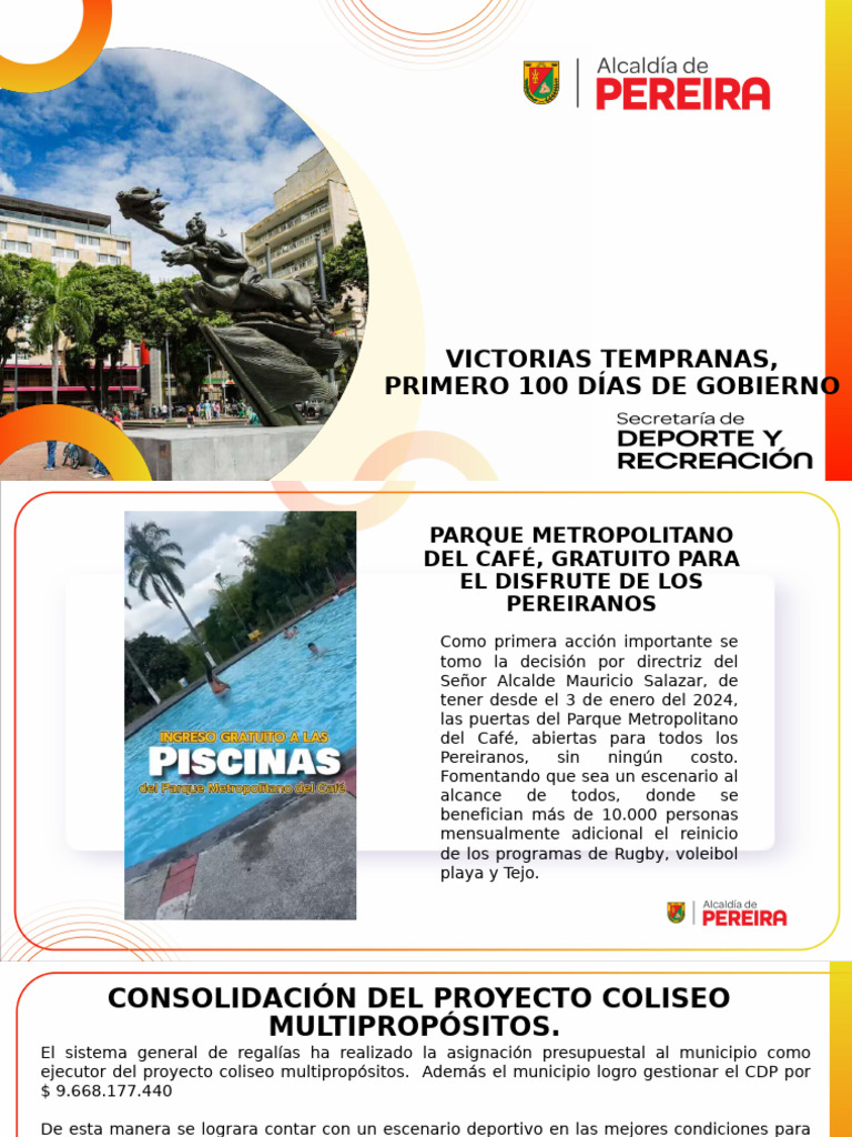 Victorias Tempranas Semder | PDF | Deportes | Colombia