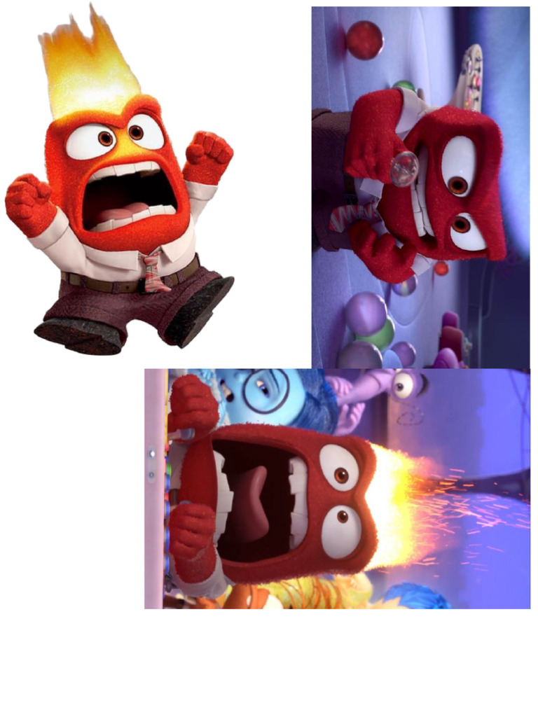 Calcomania de Furia Intensamente | PDF