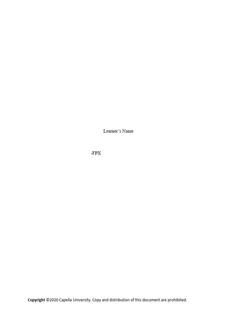 cf_Exemplar_NURS-FPX4030_ Assessment 1 | PDF | Evidence Based Medicine ...