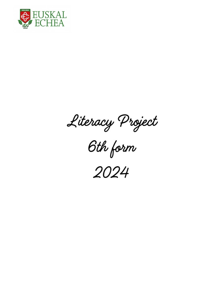 Lacey Freeman Literacy Project 2024 | PDF