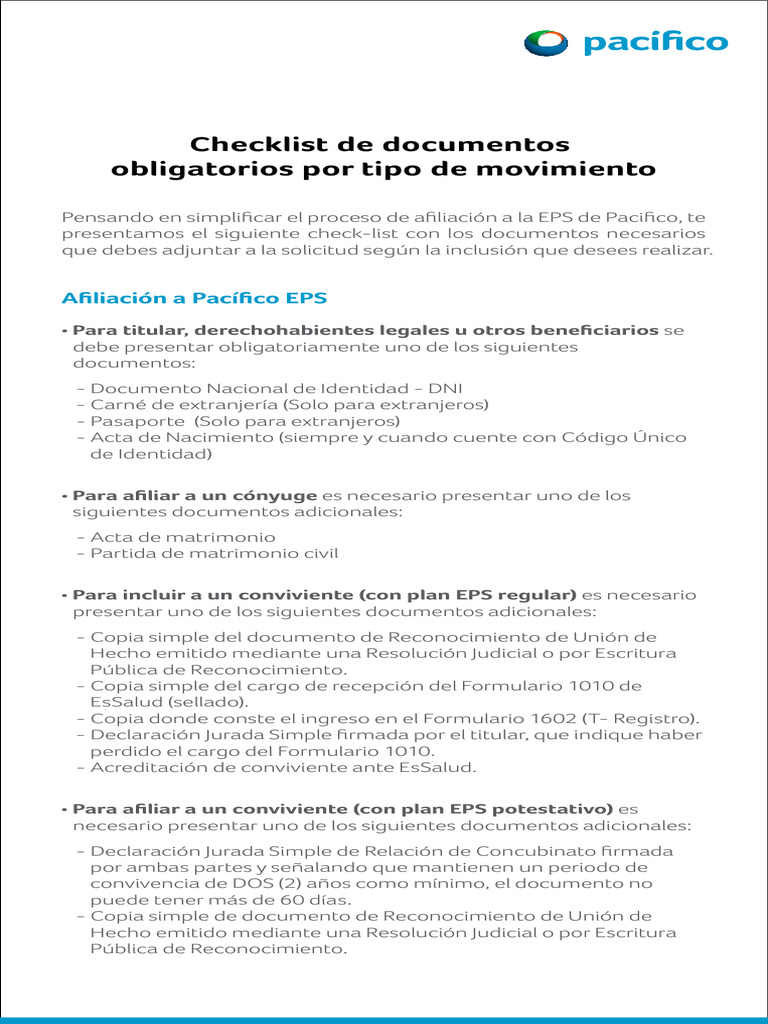 Documentos para presentar a la afiliación | PDF | Gobierno y personalidad | Instituciones sociales